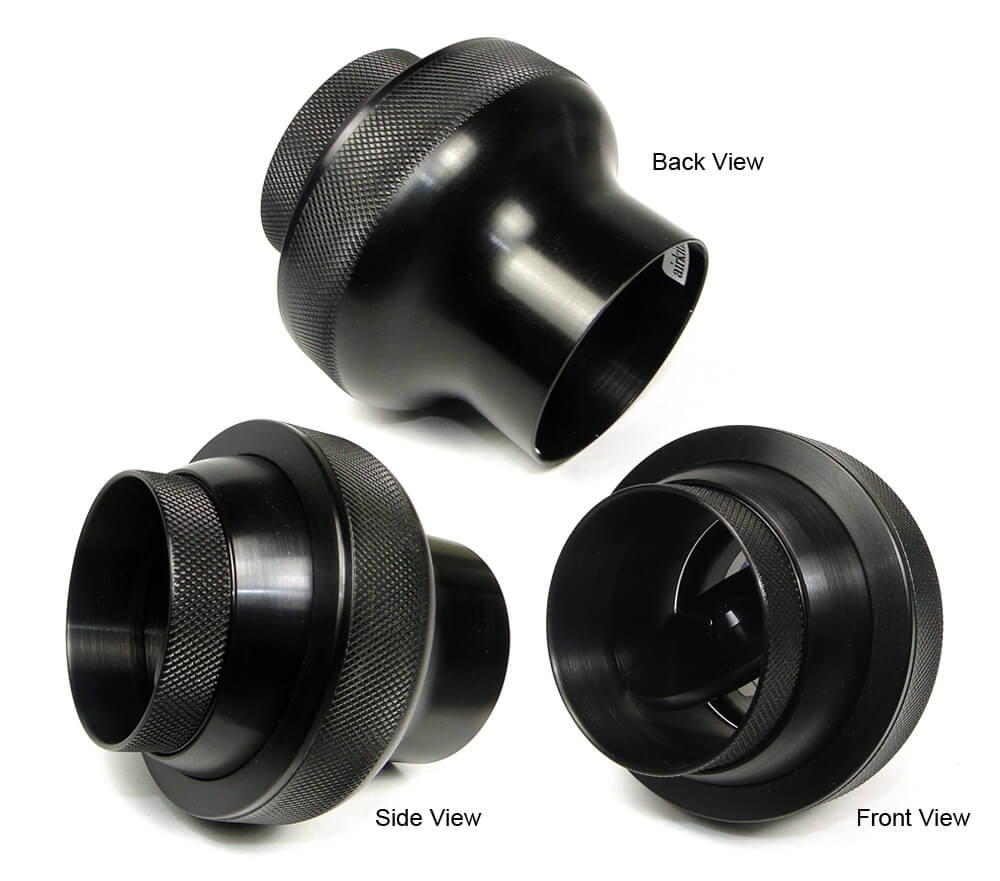 Large Round Eyeball Vent - Black | Aircraft Spruce Australia