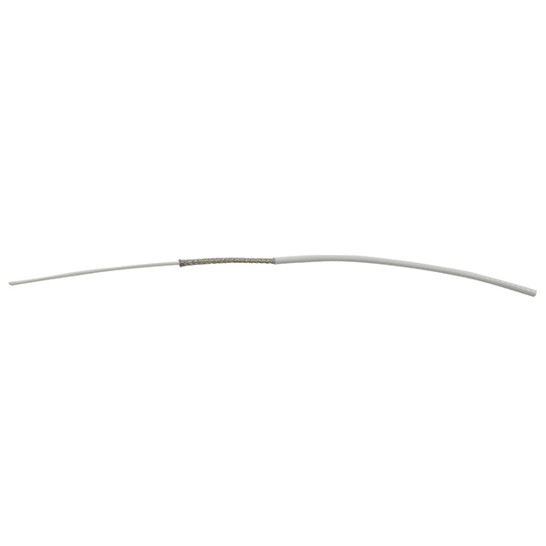 Double Shielded Tefzel Wire MIL-C-27500 2 Conductor 22 AWG - White ...