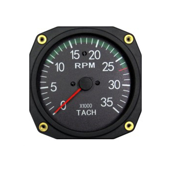 Swift 0-3500 Rpm Engine Tachometer 3 1/8 Inch | Aircraft Spruce Australia