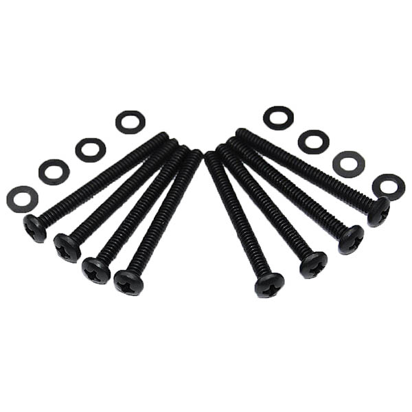 Black-Oxide Stainless Steel Pan Head Screws | Aircraft Spruce Australia