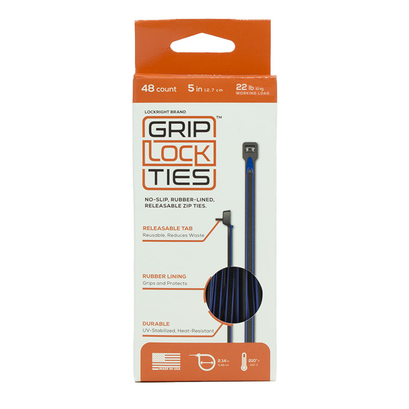 GripLockTies® Rubber-lined, Releasable Ties | Aircraft Spruce Australia