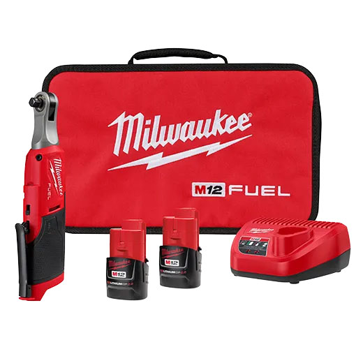 Milwaukee M12 FUEL 3 8 Inch High Speed Ratchet Kit Aircraft Spruce Australia