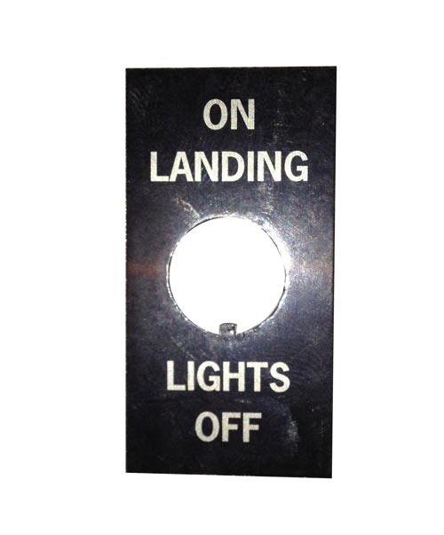 Switch Plate For Landing Light Kit | Aircraft Spruce Australia