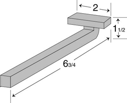 1 Lb. Bucking Bar | Aircraft Spruce Australia