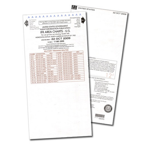 Aeronav IFR Area Charts - U.S. A1 And A2 | Aircraft Spruce Australia