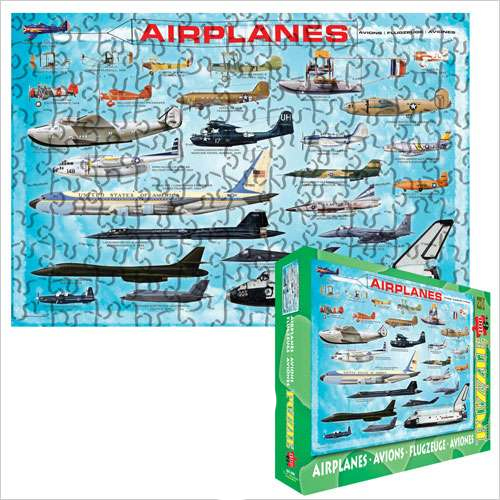 Airplanes Puzzle - 100 Pieces | Aircraft Spruce Australia