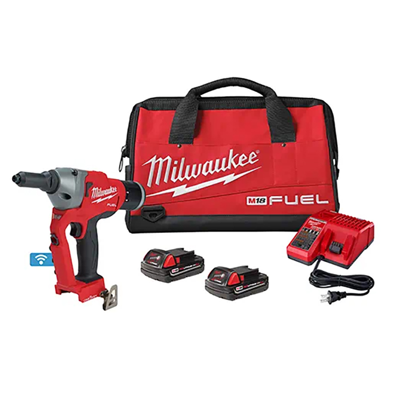 Milwaukee M18 Fuel 1 4 Blind Rivet Tool With One Key Kit 2660 22ct