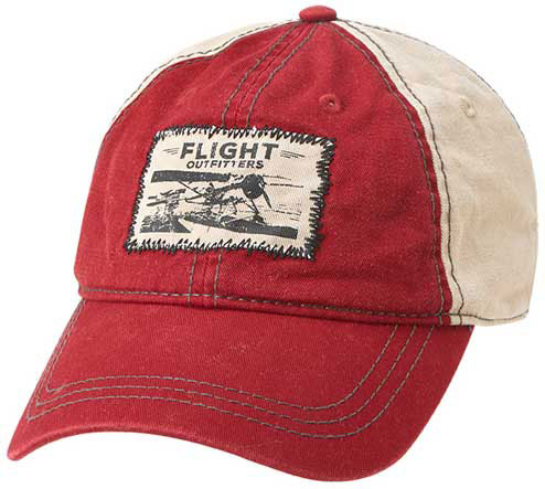 Flight Outfitters Seaplane Hat - Red | Aircraft Spruce Australia