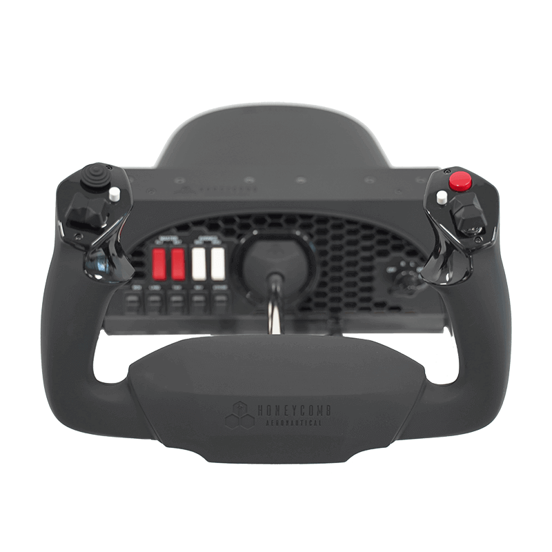 Honeycomb Alpha Flight Control Yoke And Switch Panel | Aircraft Spruce ...