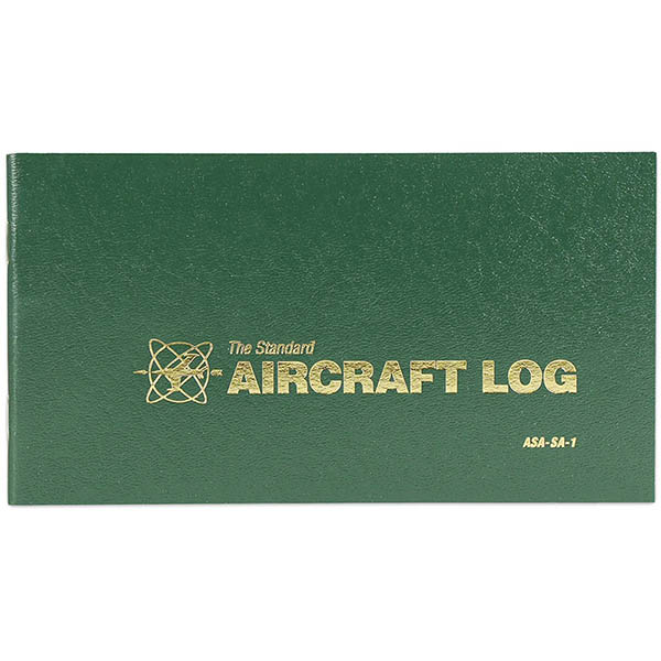 ASA Standard® Aircraft Logbook - Softcover | Aircraft Spruce Australia