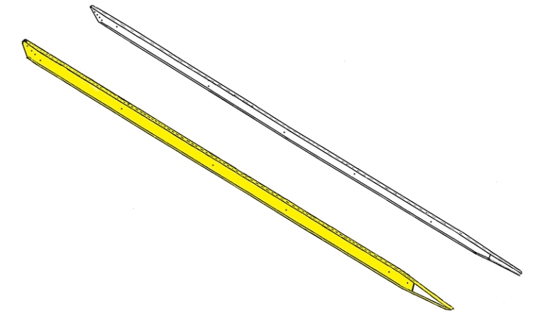 J-3 & PA-11 Front LH Wing Spar | Aircraft Spruce Australia