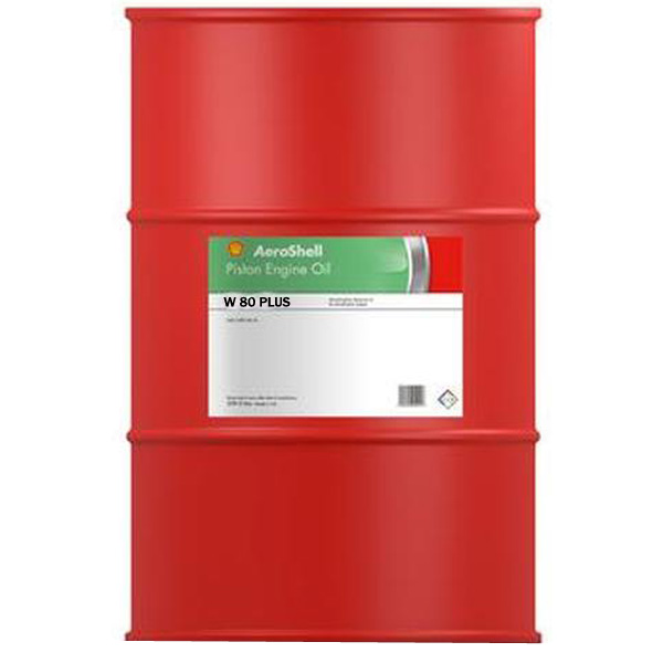 AeroShell Oil W80 Plus SAE 40 - 55 Gallon Drum | Aircraft Spruce Australia