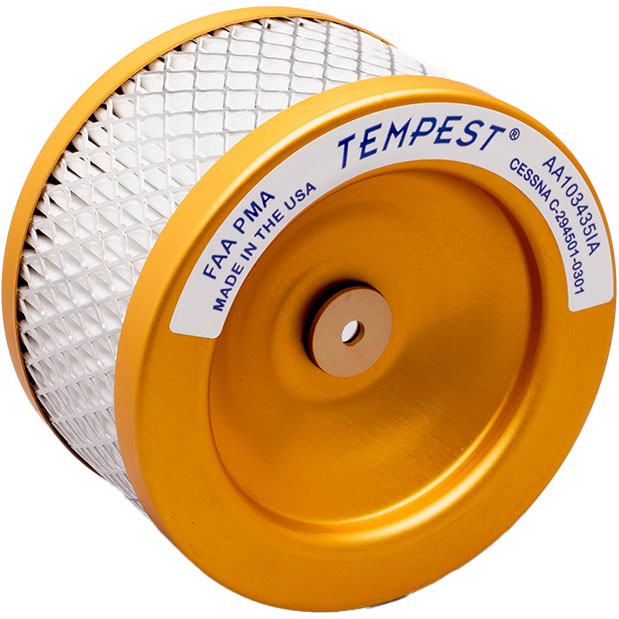 Tempest Aeroguard™ Induction Air Filter AA1034351A | Aircraft Spruce ...