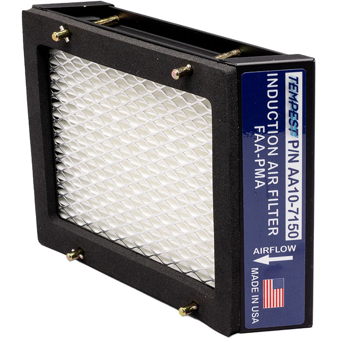 Tempest Aeroguard™ Induction Air Filter AA10-7150 | Aircraft Spruce ...