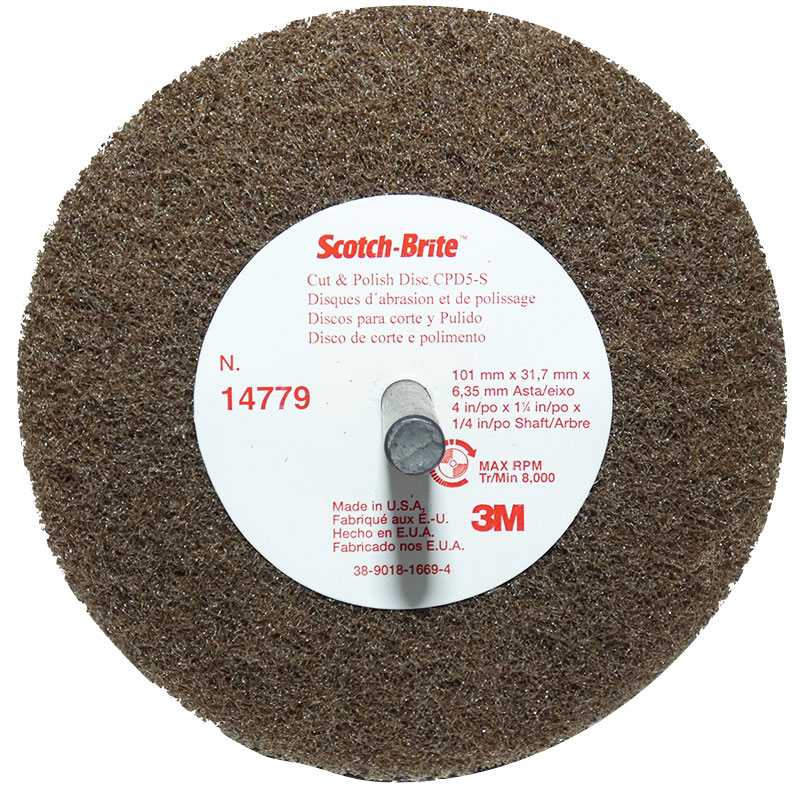 3M™ Scotch-Brite 4 Inch Cut And Polish Disc D5 - Medium | Aircraft ...