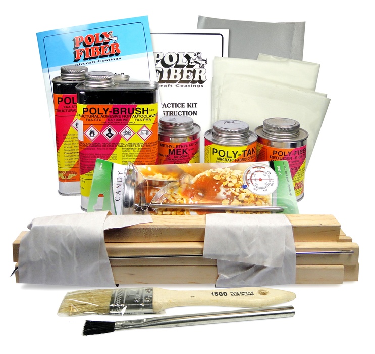 Poly-Fiber Practice Kit | Aircraft Spruce Australia