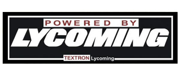 Powered By Lycoming Engine Decals | Aircraft Spruce Australia