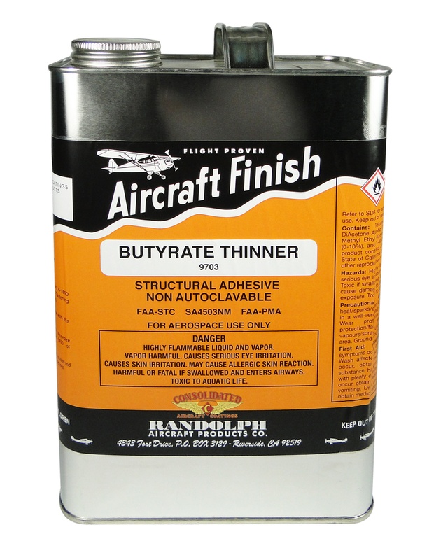 Randolph Butyrate Thinner | Aircraft Spruce Australia