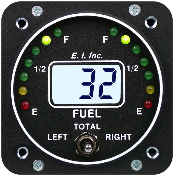Electronics International Fl-2Ca Dual Fuel Level Gauge - Capacitive ...