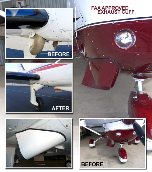 Exhaust Cuff For Cessna 340 | Aircraft Spruce Australia
