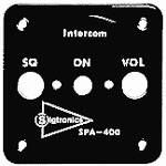 Sigtronics Intercom Face-Plate Options | Aircraft Spruce Australia