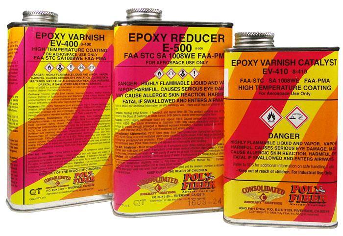 Poly-Fiber Stits Epoxy Varnish Ev-400 / Ev-410 | Aircraft Spruce Australia